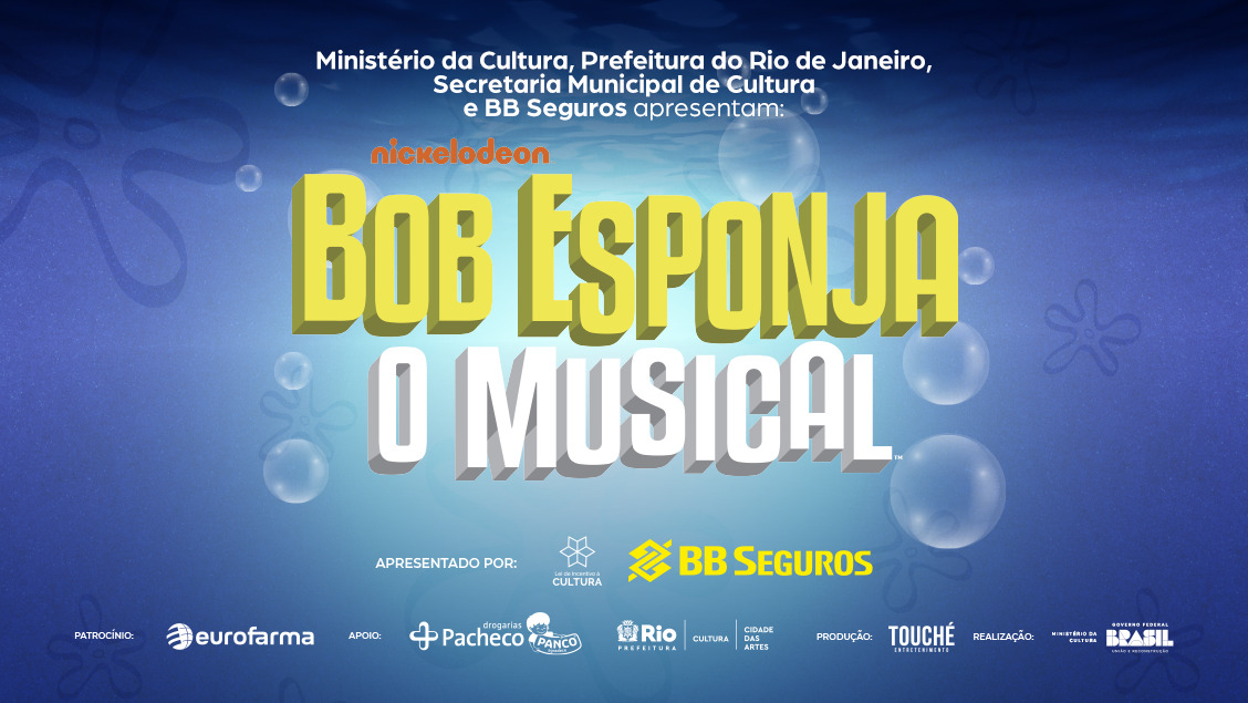 Bob Esponja, O Musical | Sucesso da Broadway ganha montagem brasileira ...
