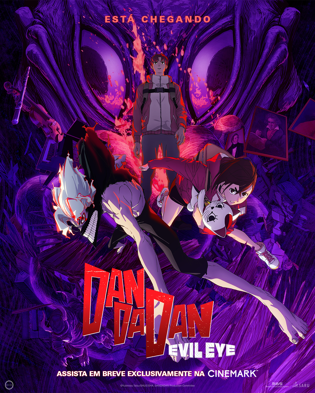 Dan Da Dan: Evil Eye | Anime ganhará lançamento exclusivo na Cinemark ...